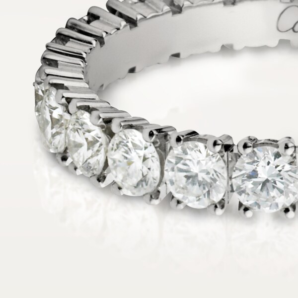 CRN4127300 Cartier Destinee wedding ring Platinum diamonds Cartier