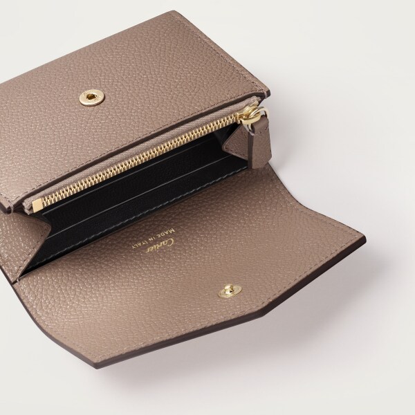 CRL3002515 - Mini wallet, Panthère Graphique de Cartier - Clay-coloured ...